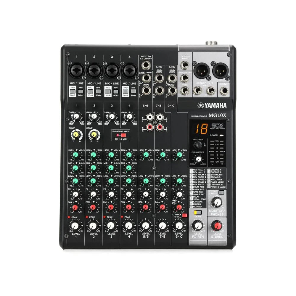 Yamaha 10-Channel MG10XCV Stereo Mixer