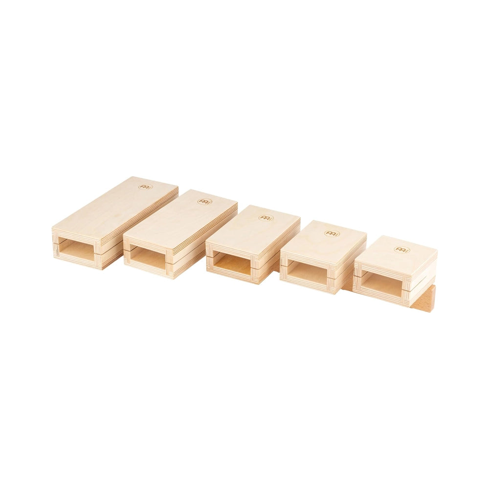 Meinl TMWTB Wood Temple Block Set W/ Mallets