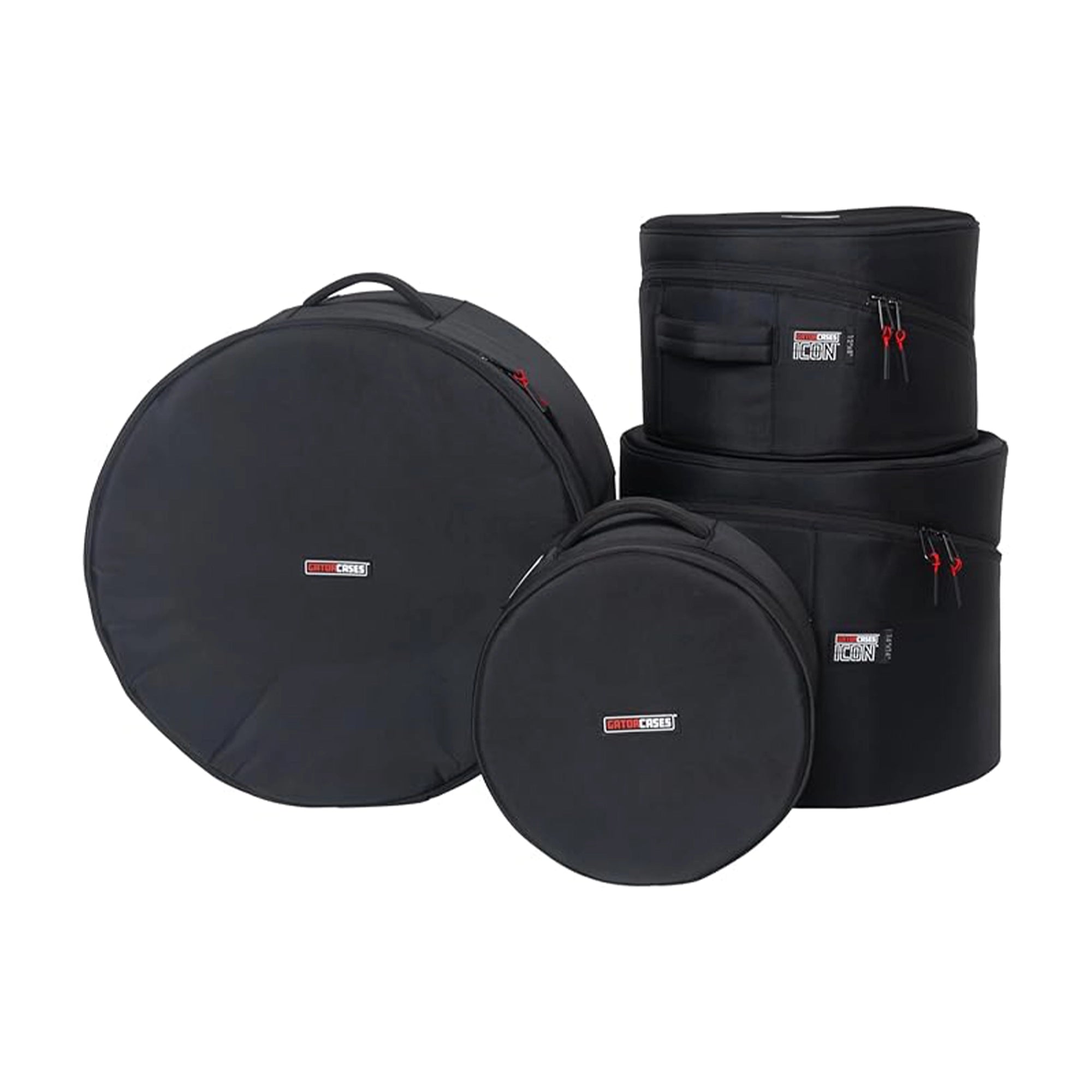 Gator Cases Icon Series Jazz Fusion 4-Piece Drum Set Bags