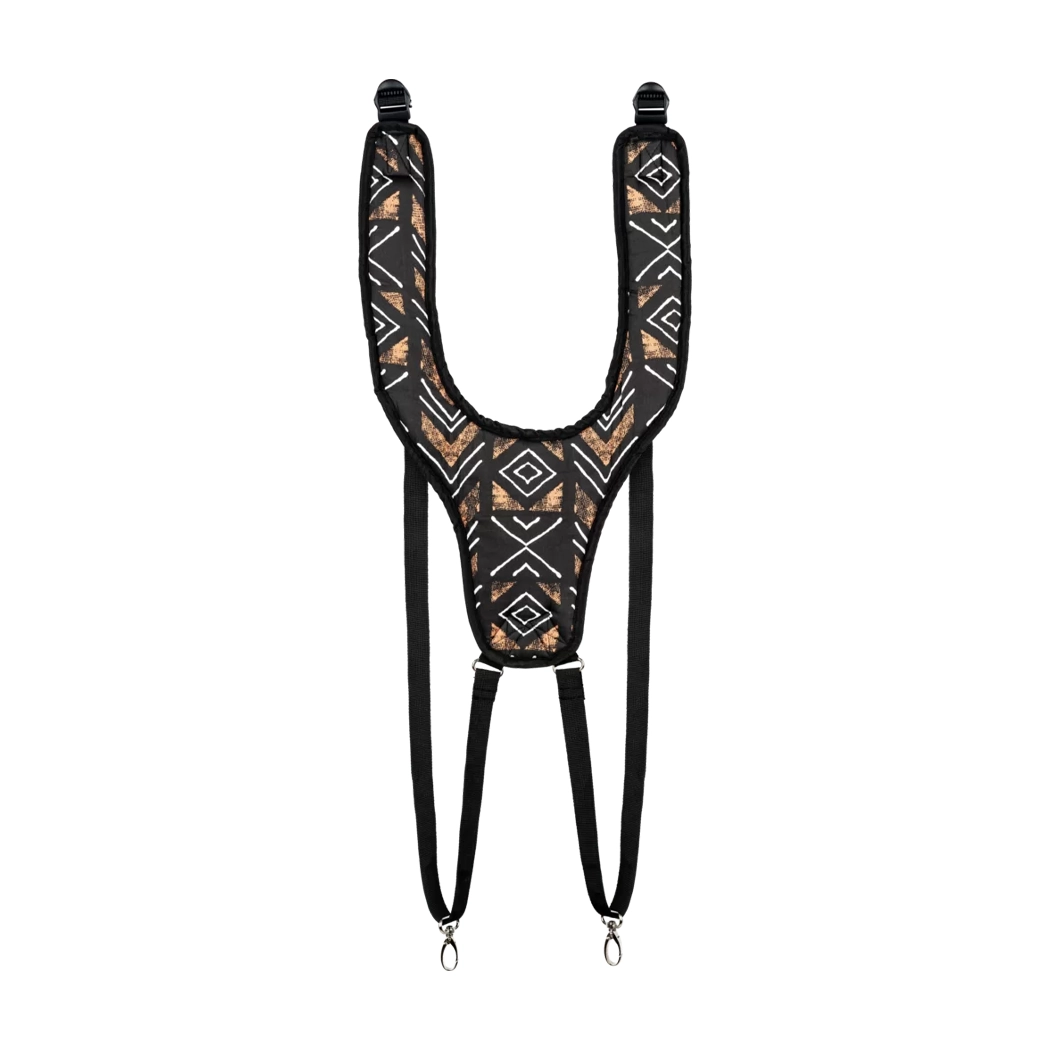 Designer Djembe Strap Designer Djembe Strap, Kanga Sarong - MDJS1KA