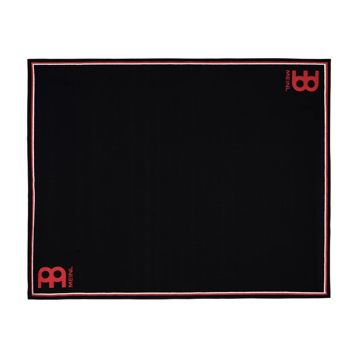 Meinl Drum Rug W/ Non-Slip Rubber Bottom 5.25' x 6.5' Black
