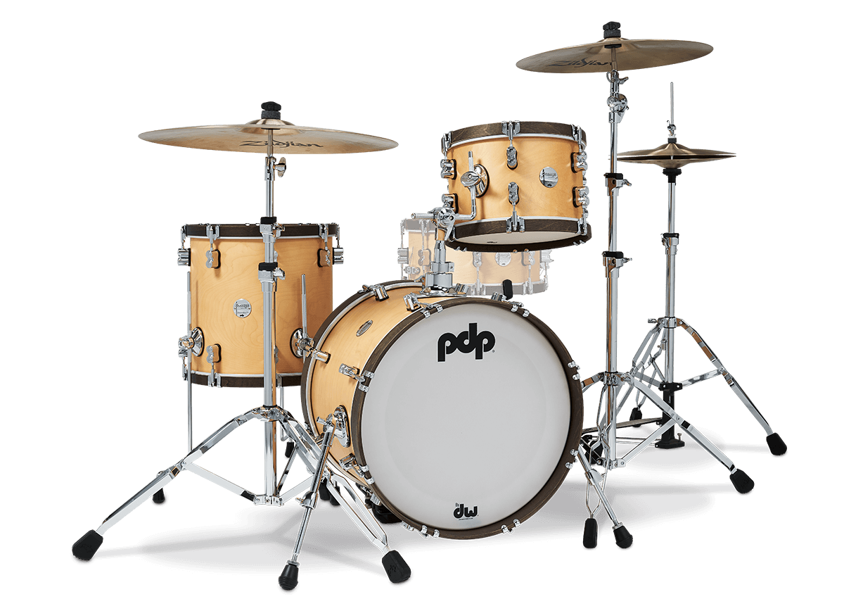 PDP Concept Maple Classic Bop 3-Piece Shell Pack - Natural Stain with