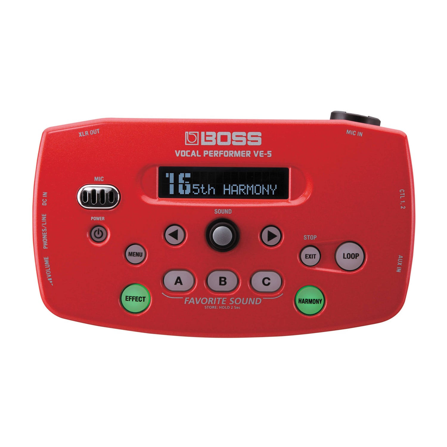 Roland Vocal Effect Processor - Red