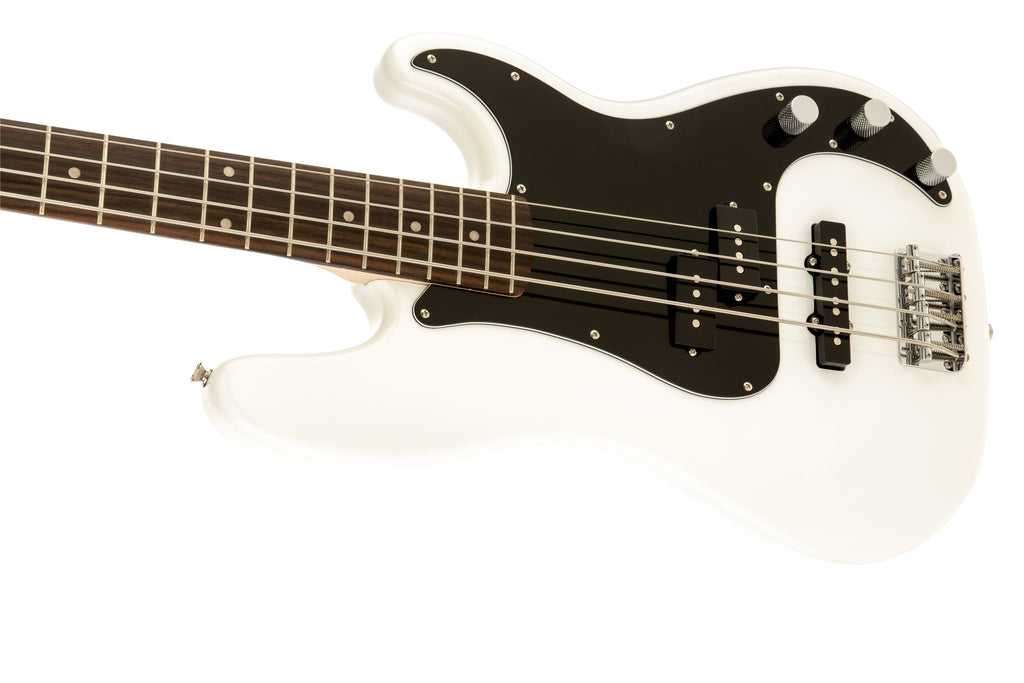 Squier Affinity Precision Bass PJ Olympic White – Micheo Music