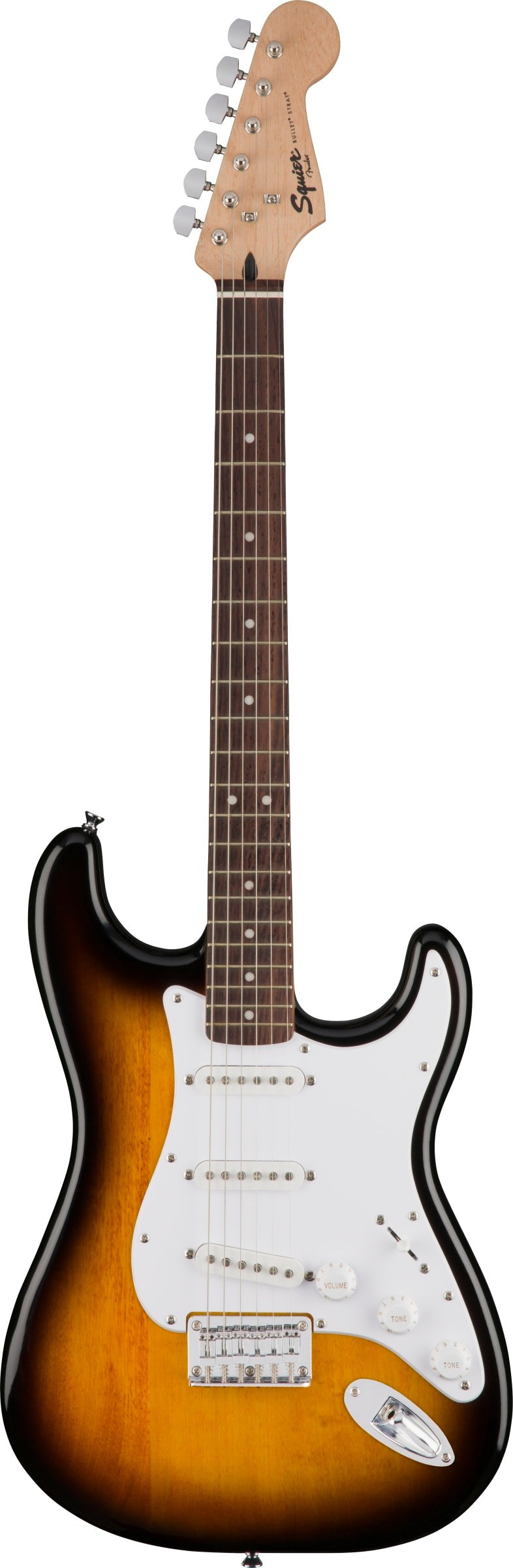 Squier Bullet Stratocaster HT Electric Guitar Brown Sunburst