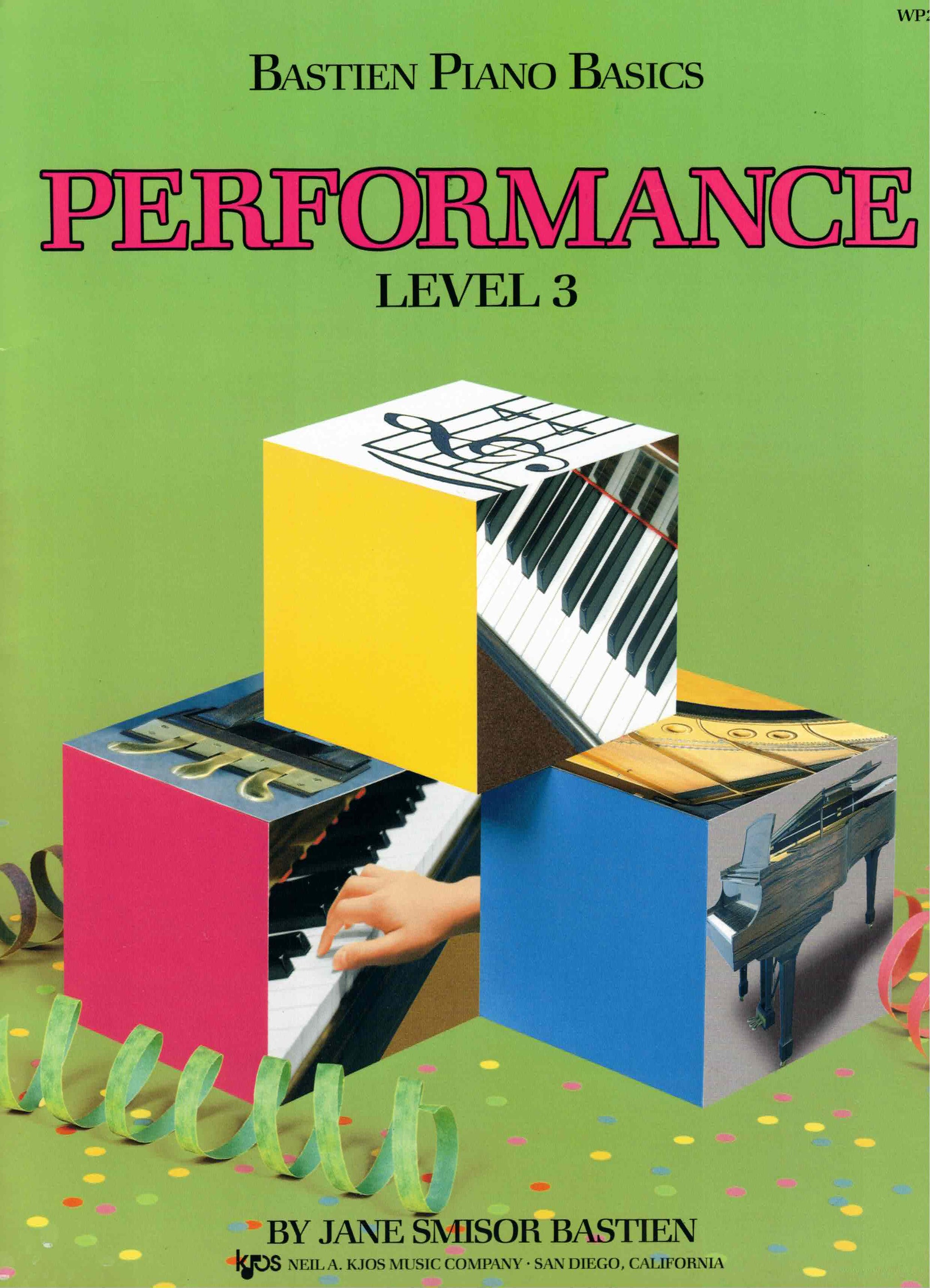 Bastien Piano Basics - Piano Level 3